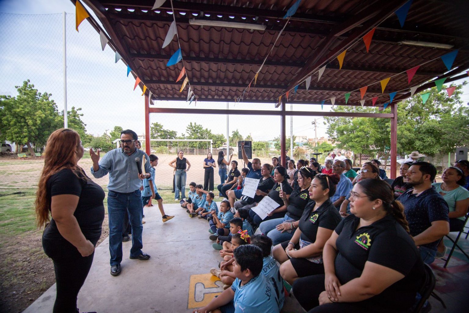 Parque y calles de la colonia Progreso serán mejorados, compromete Juan de Dios Gámez Mendívil ...